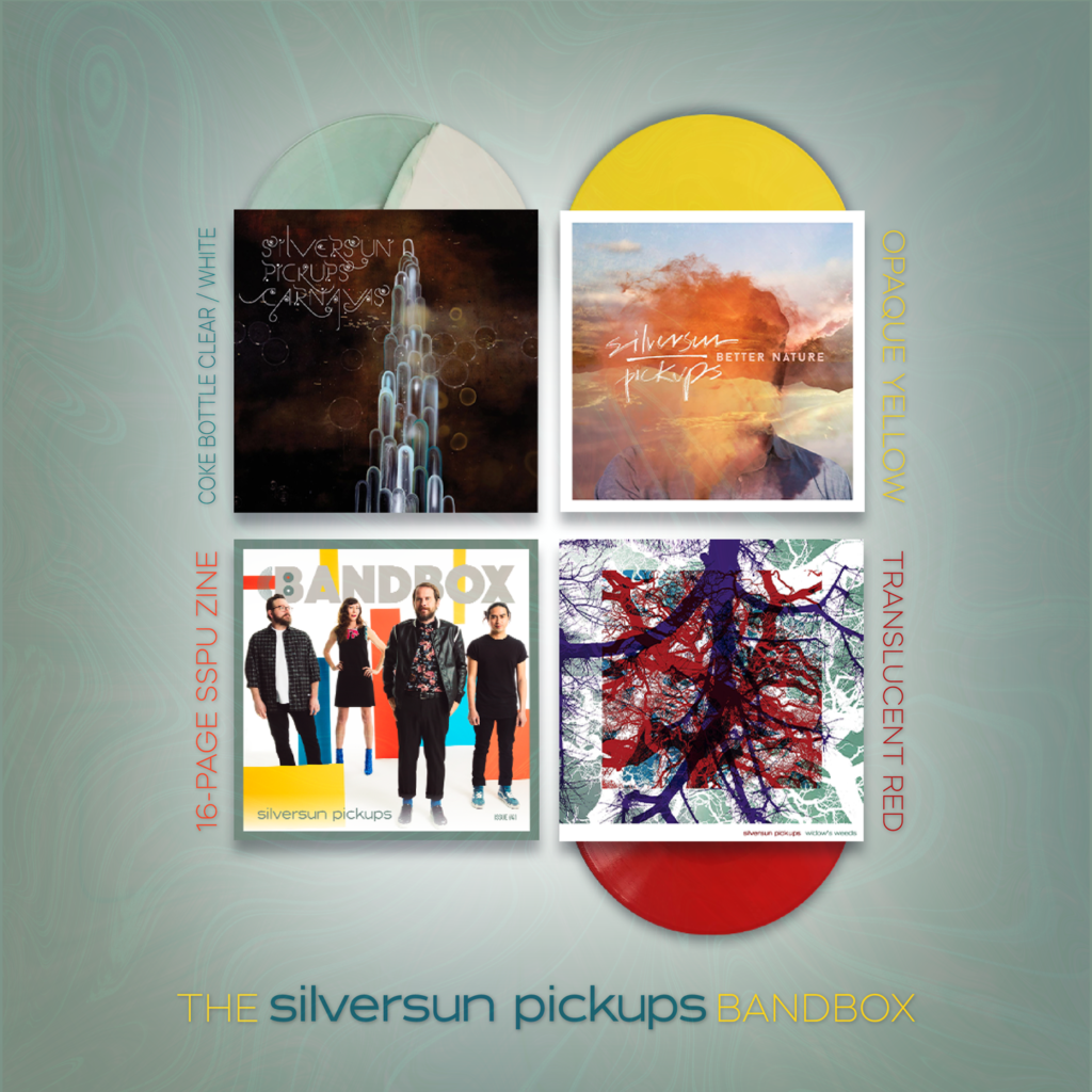 Carnavas, Better Nature, & Widow’s Weeds Bandbox Exclusive Vinyl – Silversun Pickups